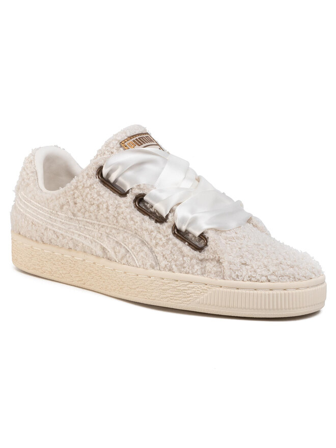 Сникърси Puma Basket Heart Teddy Wn's 367030 01 Бежов | obuvki.bg