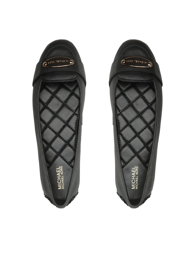 Ballerinas MICHAEL Michael Kors Mk Plate Moc 40R3MKFR1L Schwarz ...