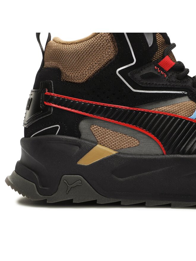 Sneakersy Puma Ferrari Trinity Mid Wtr 307941 01 Brązowy | eobuwie.com.pl