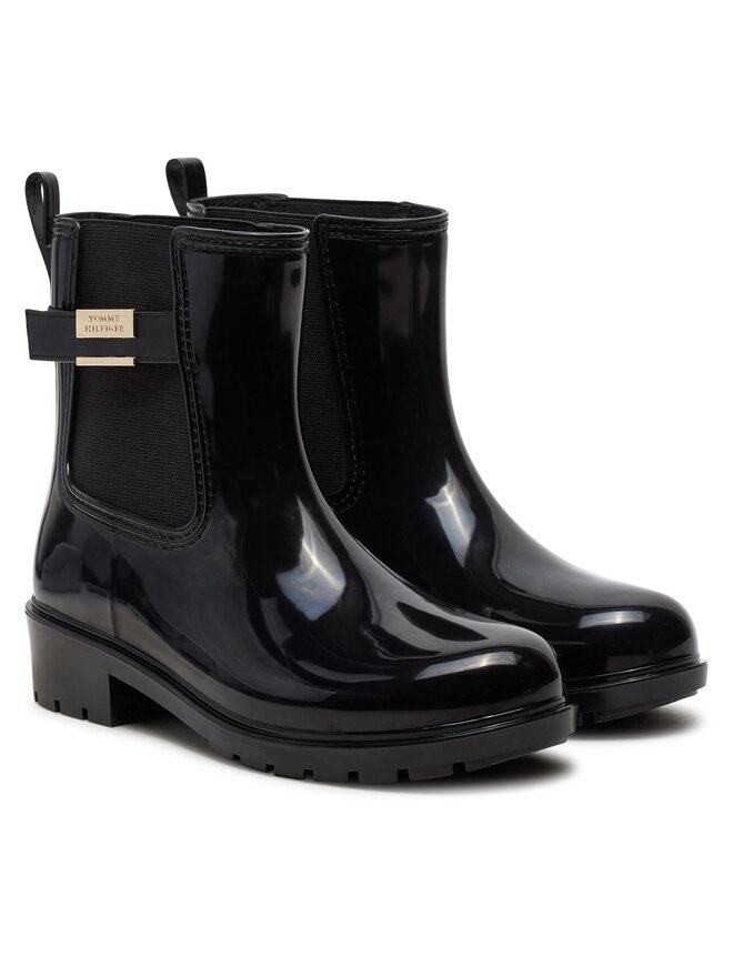 Botas de agua Tommy Hilfiger FW0FW08214 Negro | zapatos.es