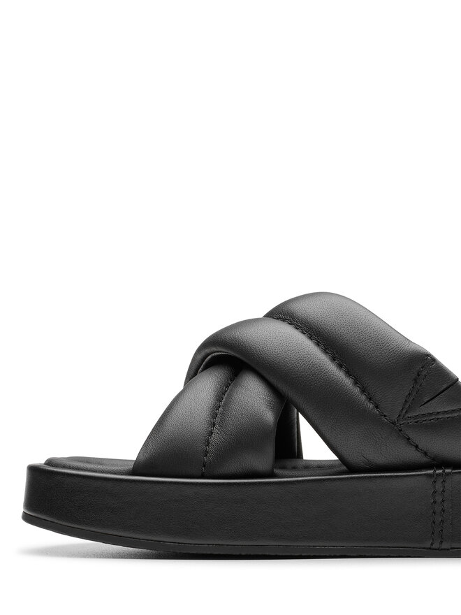 Şlapi Clarks Alda Glide 26179276 Negru | epantofi.ro