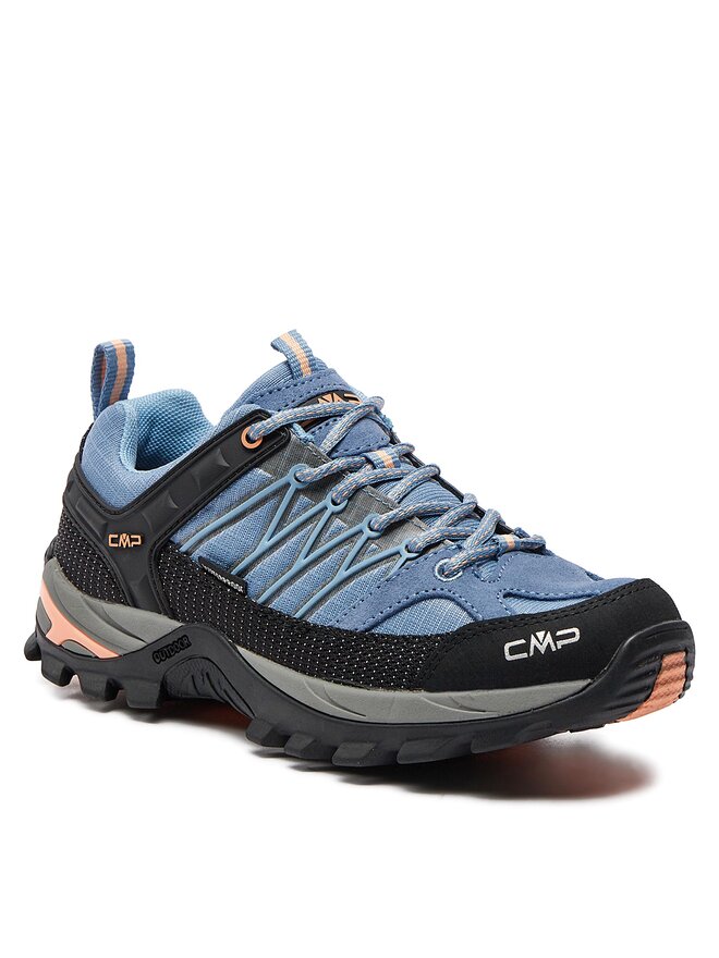 Trekkingi CMP Rigel Low Wmn Trekking Shoes Wp 3Q54456 Szary | eobuwie ...