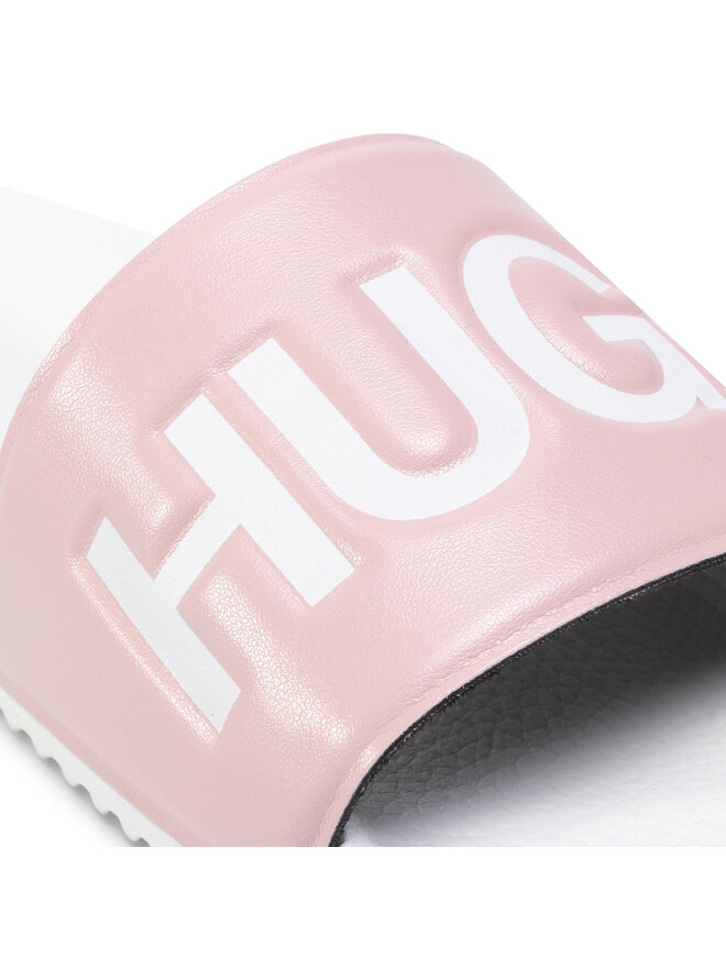 Pantoletten Hugo Time Out Slide-Ar 50435413 10228302 01 Rosa | eschuhe.de