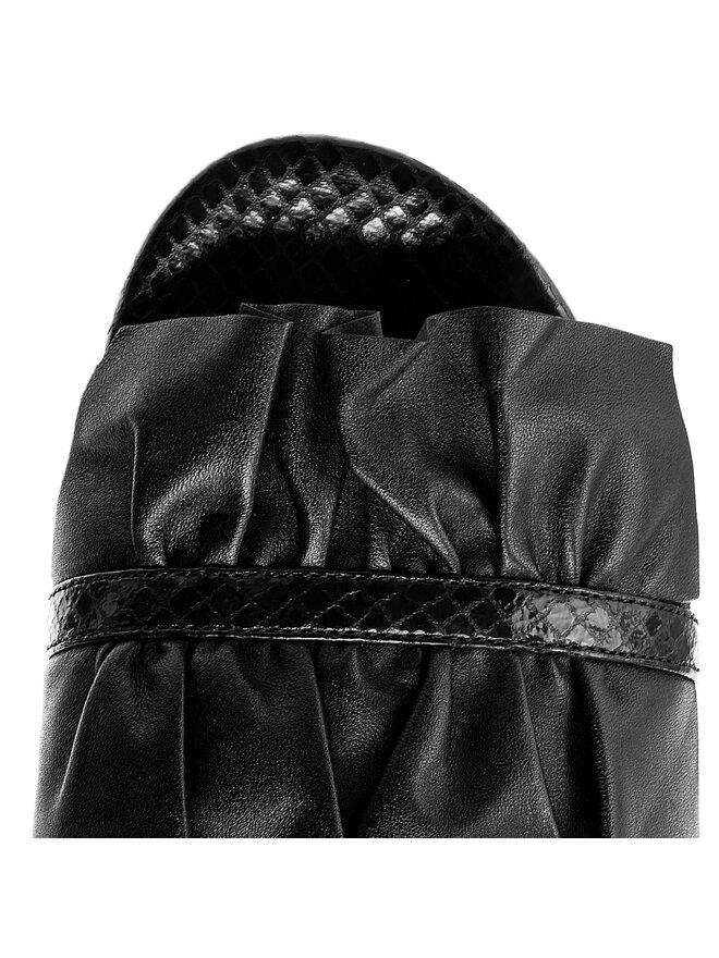Pantoletten MICHAEL Michael Kors Bella Slide 40R8BLFP2L Schwarz eschuhe