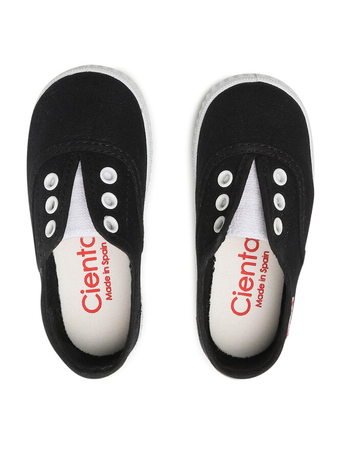 Sneakers aus Stoff Cienta 55000 Schwarz | eschuhe.de