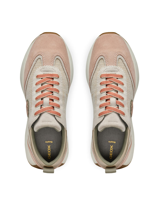 Sneakers Geox D Amabel D55MDA 02211 C5VH6 Beige | eschuhe.de