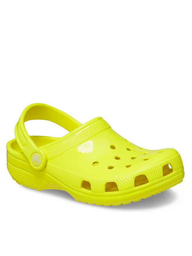 Şlapi Crocs Classic Neon Hl Clog 209683 Galben | epantofi.ro
