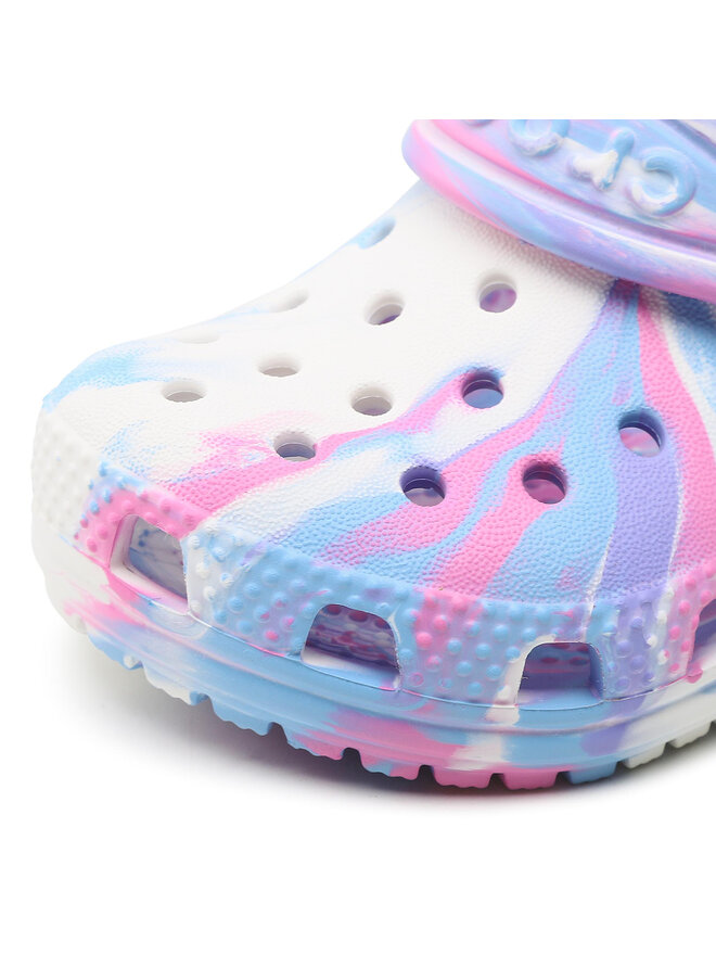 Pantoletten Crocs Classic Marbled Clog T 206838 Bunt | eschuhe.de
