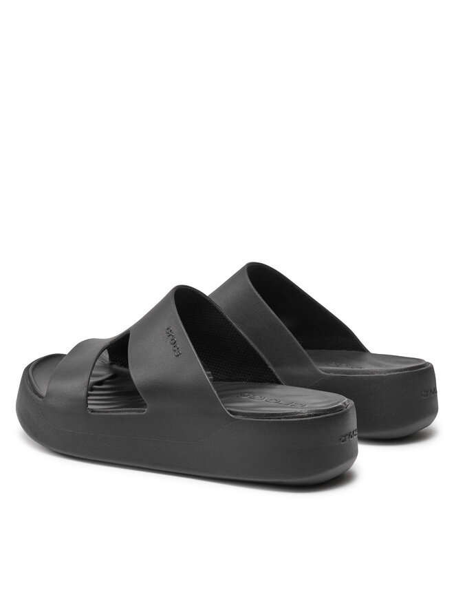 Şlapi Crocs Getaway Platform H-Strap 209409 Negru | epantofi.ro