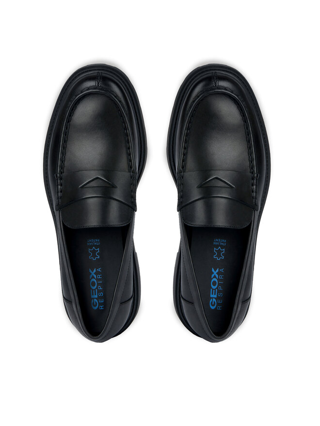 Loafers Geox U36FRB 00043 C9999 Negru | epantofi.ro