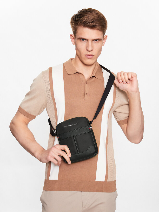Geantă crossover Tommy Hilfiger Th Elevated Nylon Mini Reporter ...