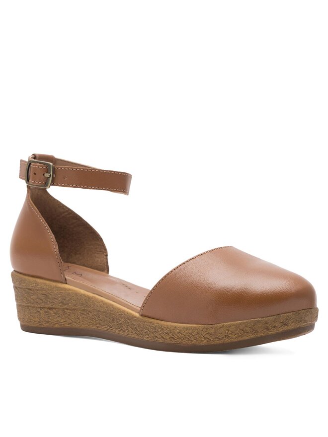 Czółenka Sarah Karen WI23-MAGGI-03 Brązowy | eobuwie.com.pl