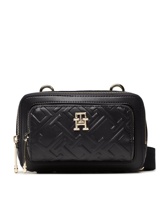 Bolso Tommy Hilfiger Iconic Tommy Camera Bag Mono AW0AW14367 Azul marino | zapatos.es