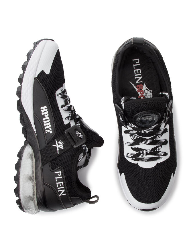 Sneakers Plein Sport Runner Tiger P19S MSC2106 STE003N Schwarz | eschuhe.de