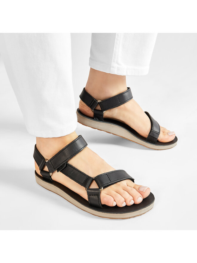 Sandalen Teva W Original Universal Leather 1116637 Schwarz | eschuhe.de