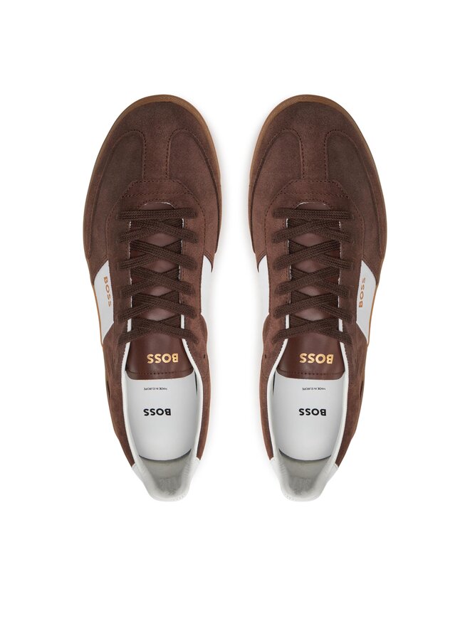 Sneakers Boss Brandon Tenn Sd 50512365 Braun | eschuhe.de