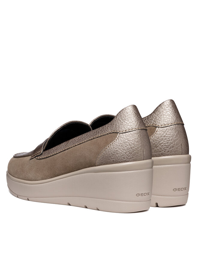 Pantofi Geox D Ilde D46RAB 0222N C6029 Bej | epantofi.ro