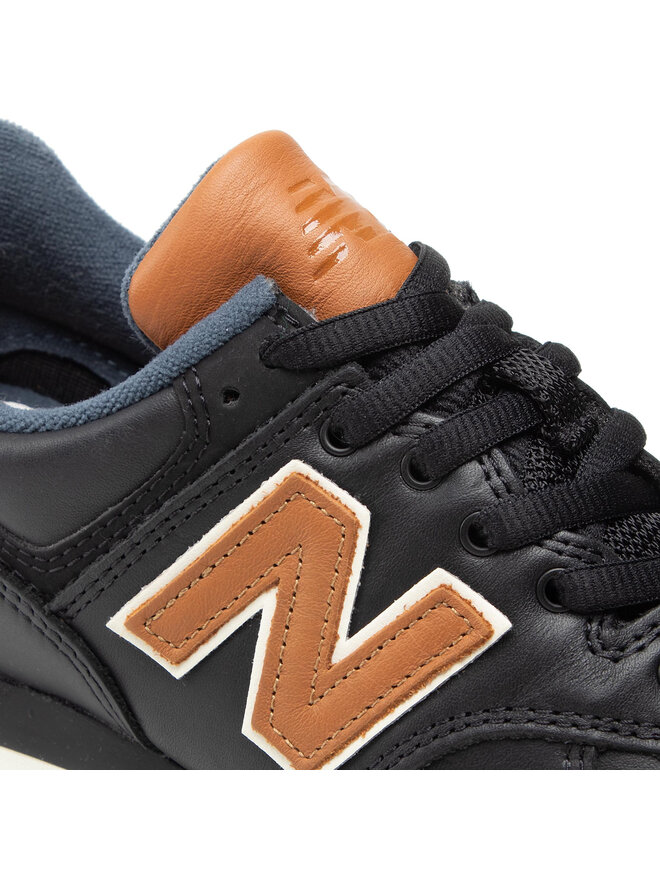 Sneakers New Balance ML574OMD Schwarz | eschuhe.de