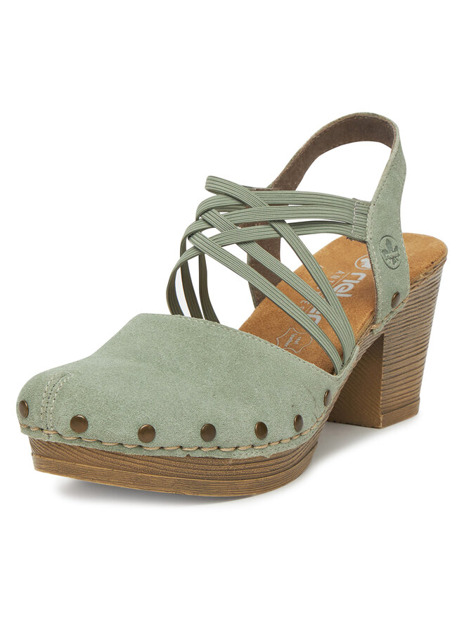 Sandali Rieker 66778-52 Verde | escarpe.it