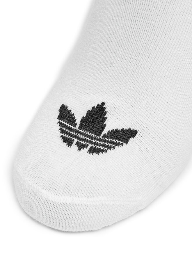 Kurze Socken adidas Trefoil Liner IJ5623 Weiß | eschuhe.de