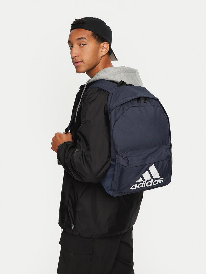 Mochila adidas Classic Badge of Sport Backpack HR9809 Azul | zapatos.es
