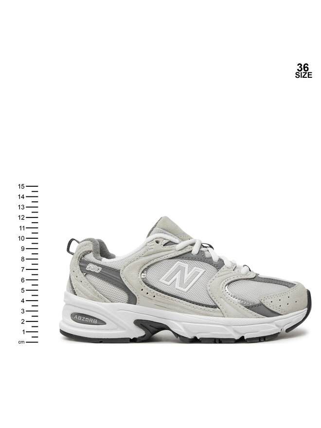 Sneakersy New Balance MR530CB Szary | eobuwie.com.pl