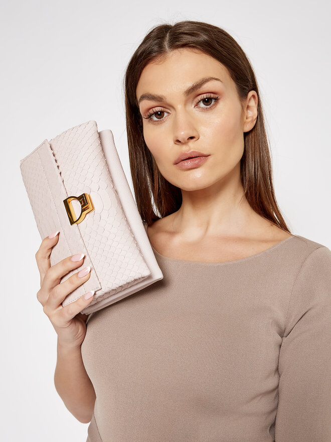 Handtasche Coccinelle H20 Arlettis Python Lulula E1 H20 15 03 01 Beige ...