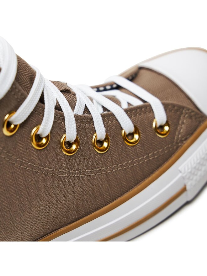 Teniși Converse Chuck Taylor All Star Herringbone Stripe A06440C Maro ...