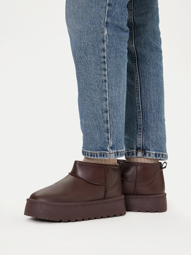 Śniegowce JENNY CEO-WSX23-19 Brązowy | eobuwie.com.pl