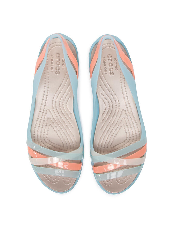 Sandály Crocs Isabella Huarache 2 Flat 2 204912 Modrá | eobuv.cz