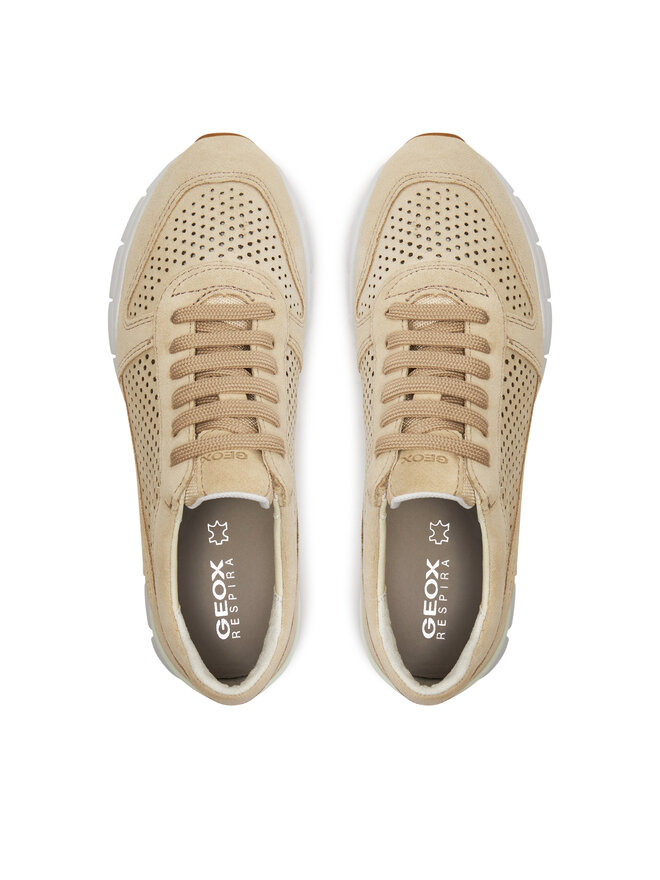 Sneakers Geox D Suke B D02F2B 00022 C6738 Beige | escarpe.it