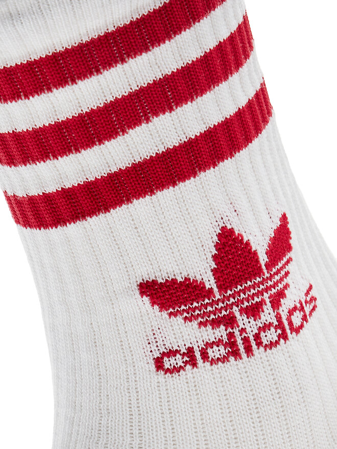 Set de 3 perechi de șosete lungi de damă adidas Mid Cut Crew IX7510 Roz ...