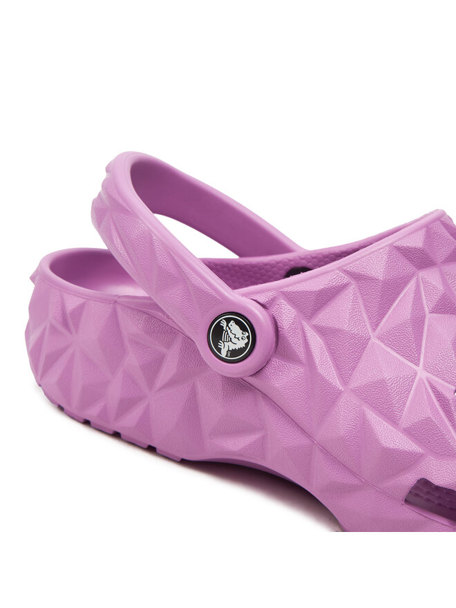 Şlapi Crocs Classic Geometric Clog 209563 Roz | epantofi.ro