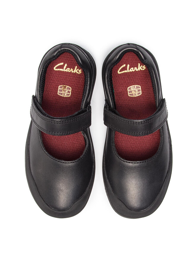 Halbschuhe Clarks Rock Spark T 261415606 Schwarz | eschuhe.de