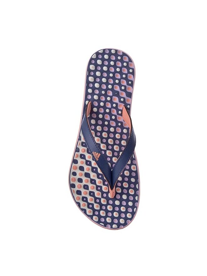 Flip flop adidas Eazy Dots W S78132 Rawpur/Sunglo/Purglo | epantofi.ro