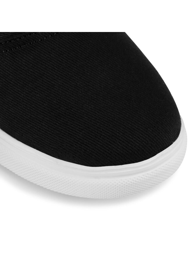 Sneakers aus Stoff Hummel Essen 206728-2001 Schwarz | eschuhe.de