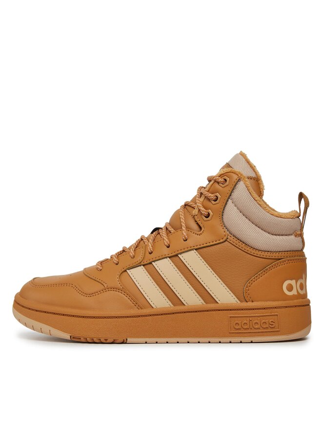 Sneakersy adidas Hoops 3.0 Mid IF2636 Hnědá | eobuv.cz