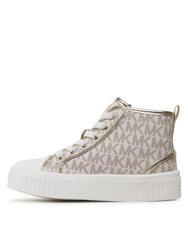 Sneakers MICHAEL KORS KIDS Skate Split II MK100712C Bej | epantofi.ro