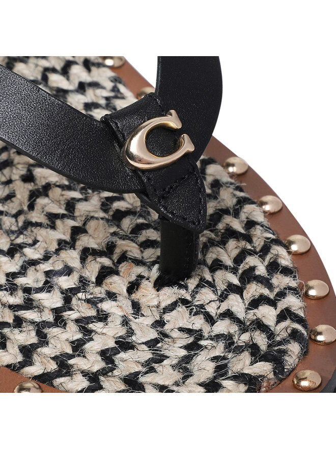 Sandalen Coach Gracey Lather CA462 Schwarz | eschuhe.de