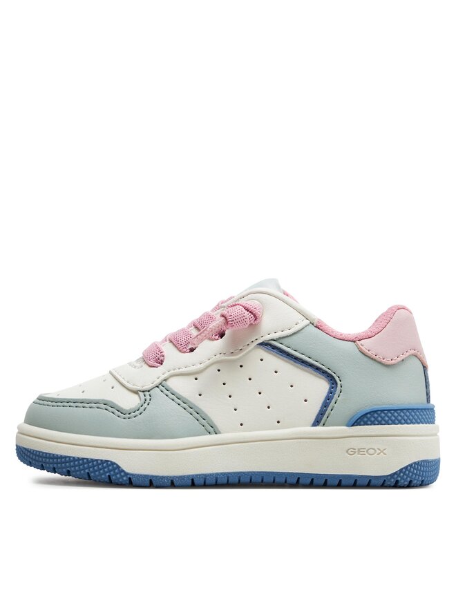 Sneakers Geox J Washiba Girl J36HXD 054FU C0130 M Weiß | eschuhe.de