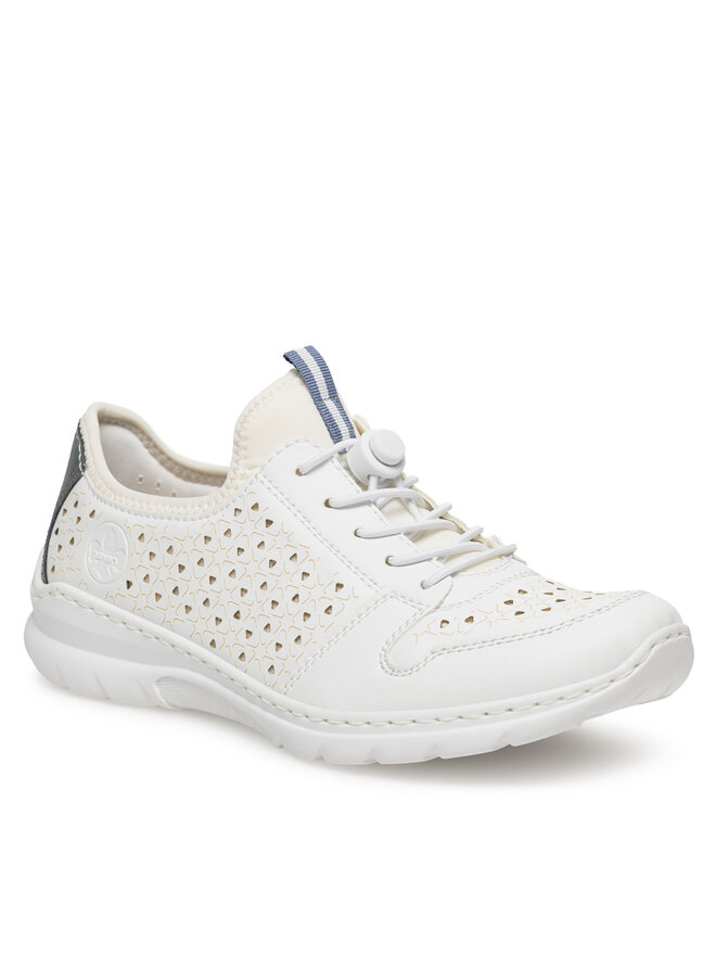 Sneakersy Rieker L3288-80 Bílá | eobuv.cz
