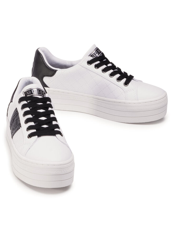 Сникърси Guess Baritt FL7BRT FAL12 Бял | obuvki.bg