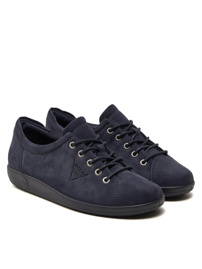 Sneakersy ECCO Soft 2.0 20650312303 Niebieski | eobuwie.com.pl