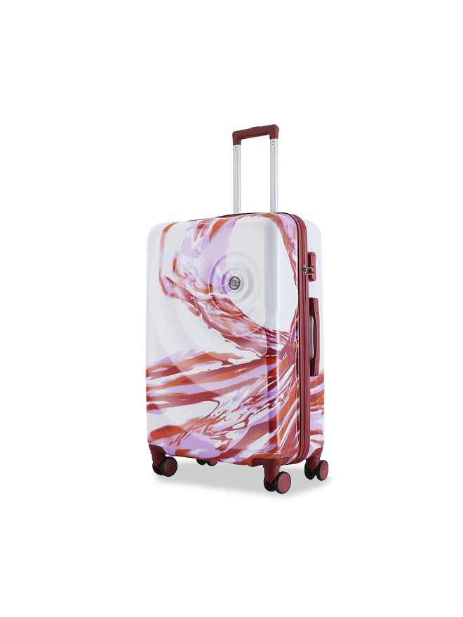 Голям куфар Semi Line T5654-3 Розов | obuvki.bg