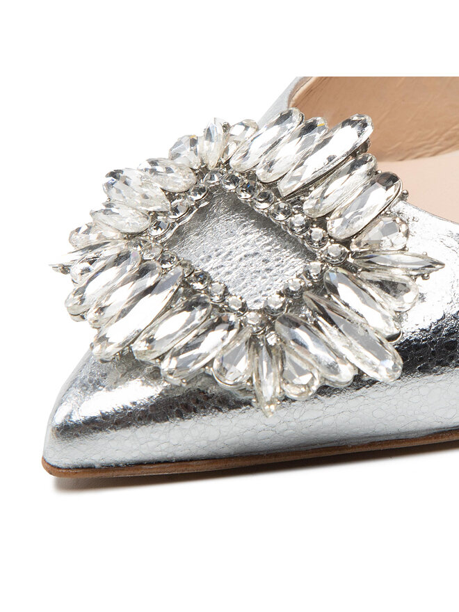 High Heels Baldowski D04156-1451-003 Silberfarben | eschuhe.de