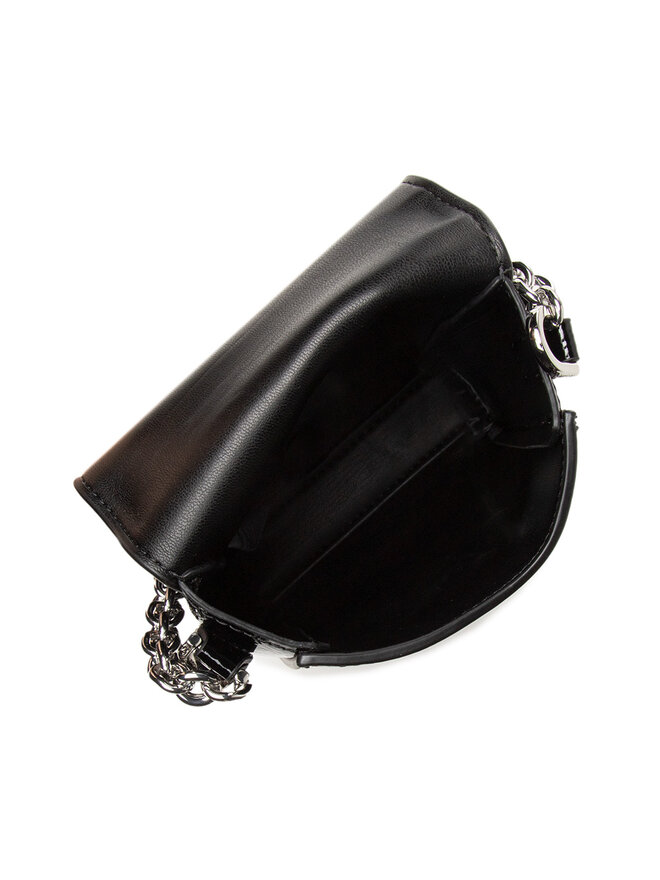 Handtasche Calvin Klein Ns Mini Bag W/Flap Patent K60K608321 Schwarz ...