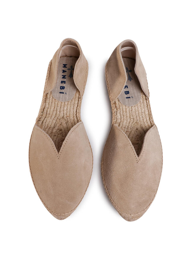 Espadrilles Manebi Open Side Flats K 1.1 O0 Beige | eschuhe.de