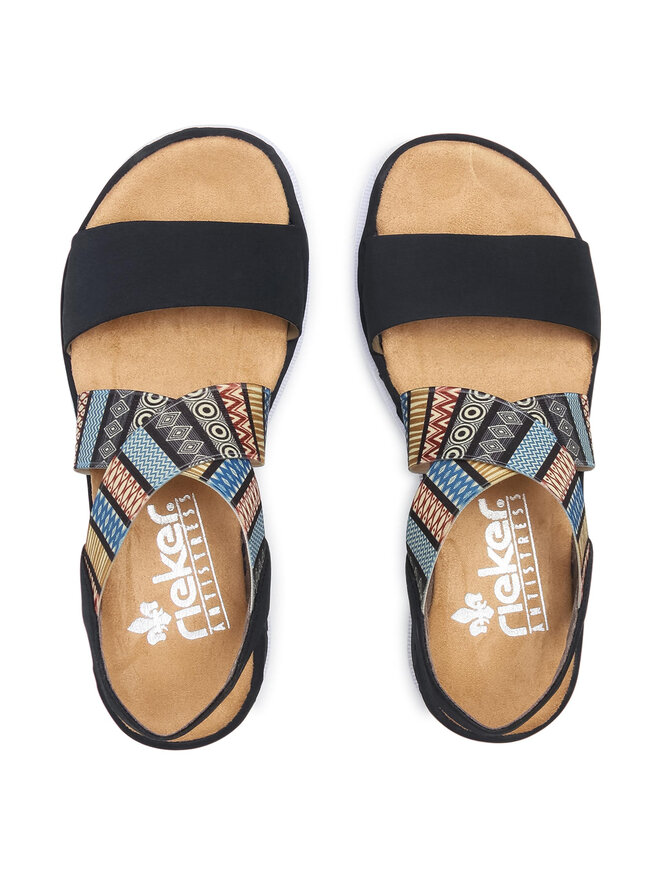 Sandalen Rieker V44G8-14 Dunkelblau | eschuhe.de