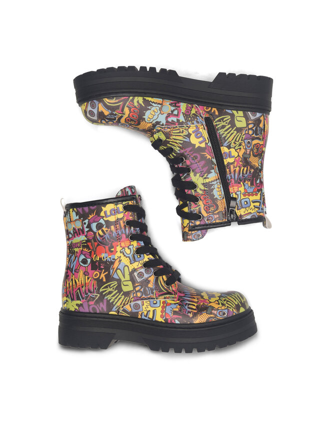 Stiefeletten DeeZee AVO-81587-001 Bunt | eschuhe.de