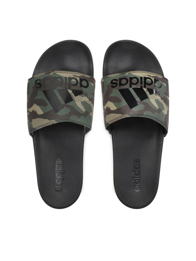 Pantoletten adidas adilette Comfort GW1053 Grün | de.eschuhe.ch